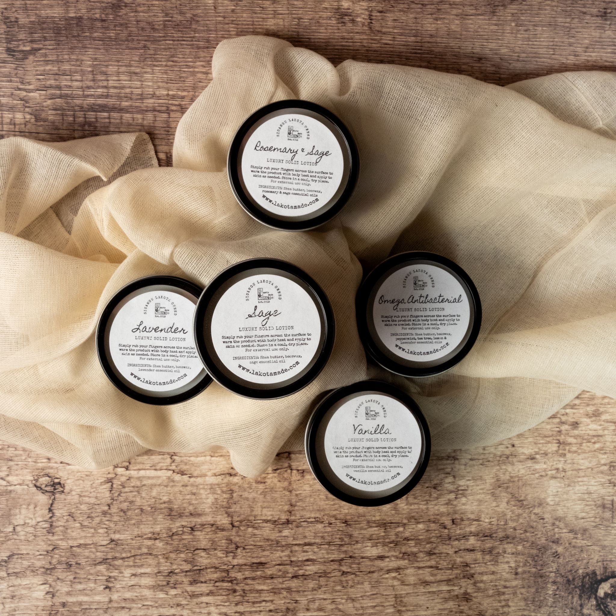 Solid Lotions – Lakota Made
