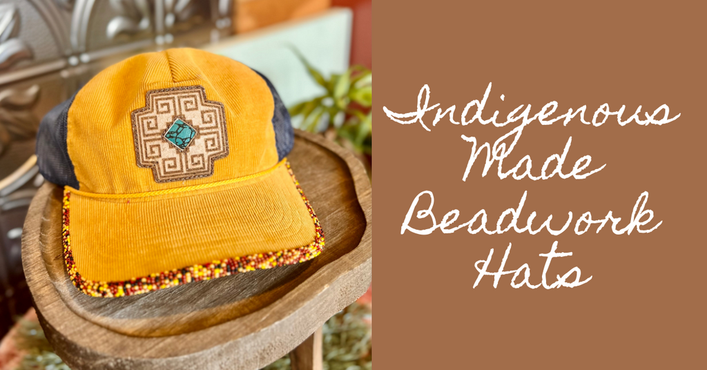 Indigenous Made Beadwork Hats – Lakota Made
