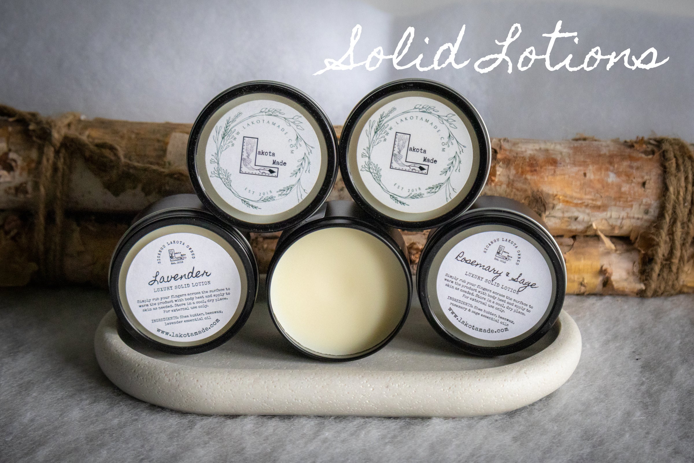 Solid Lotions – Lakota Made