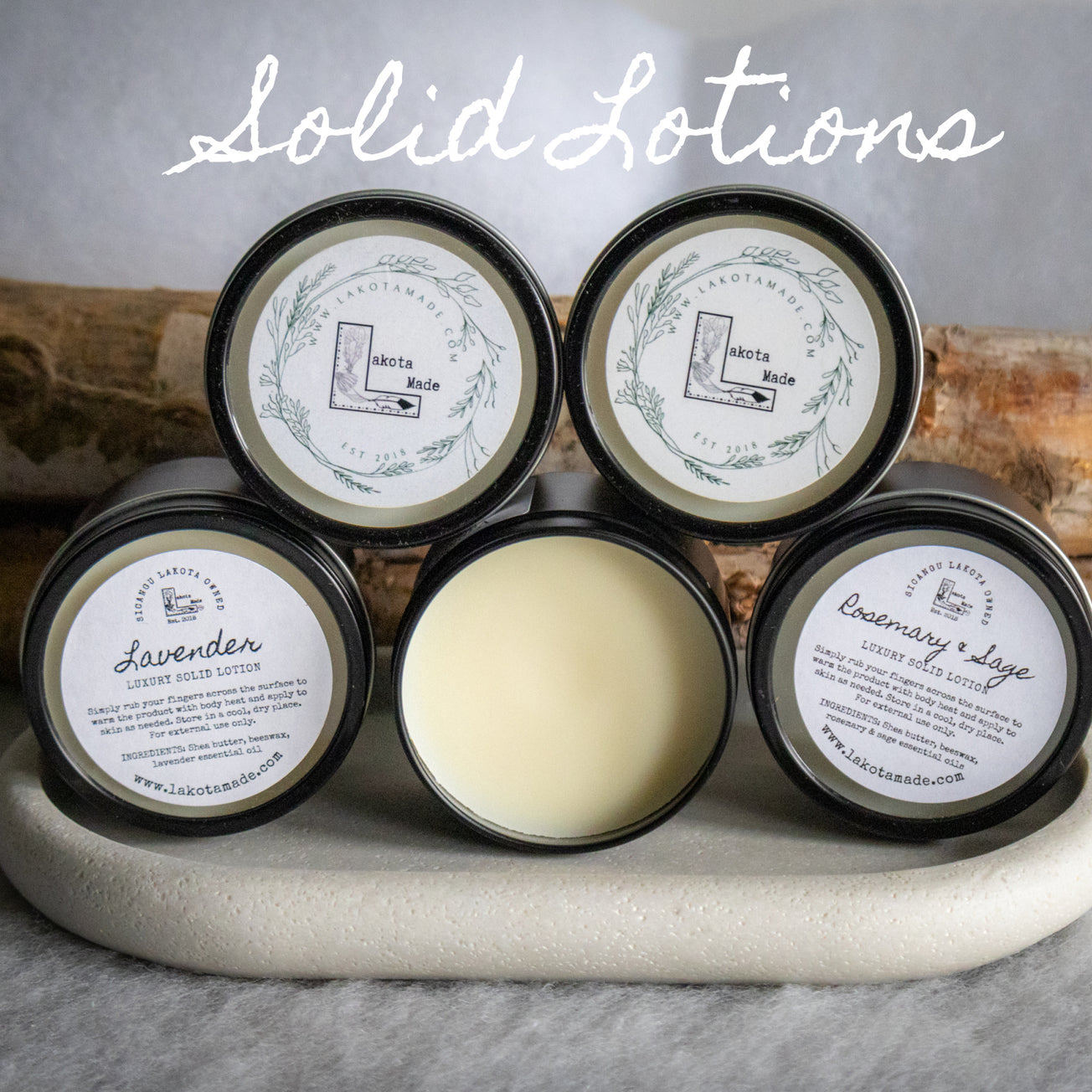 Solid Lotions – Lakota Made
