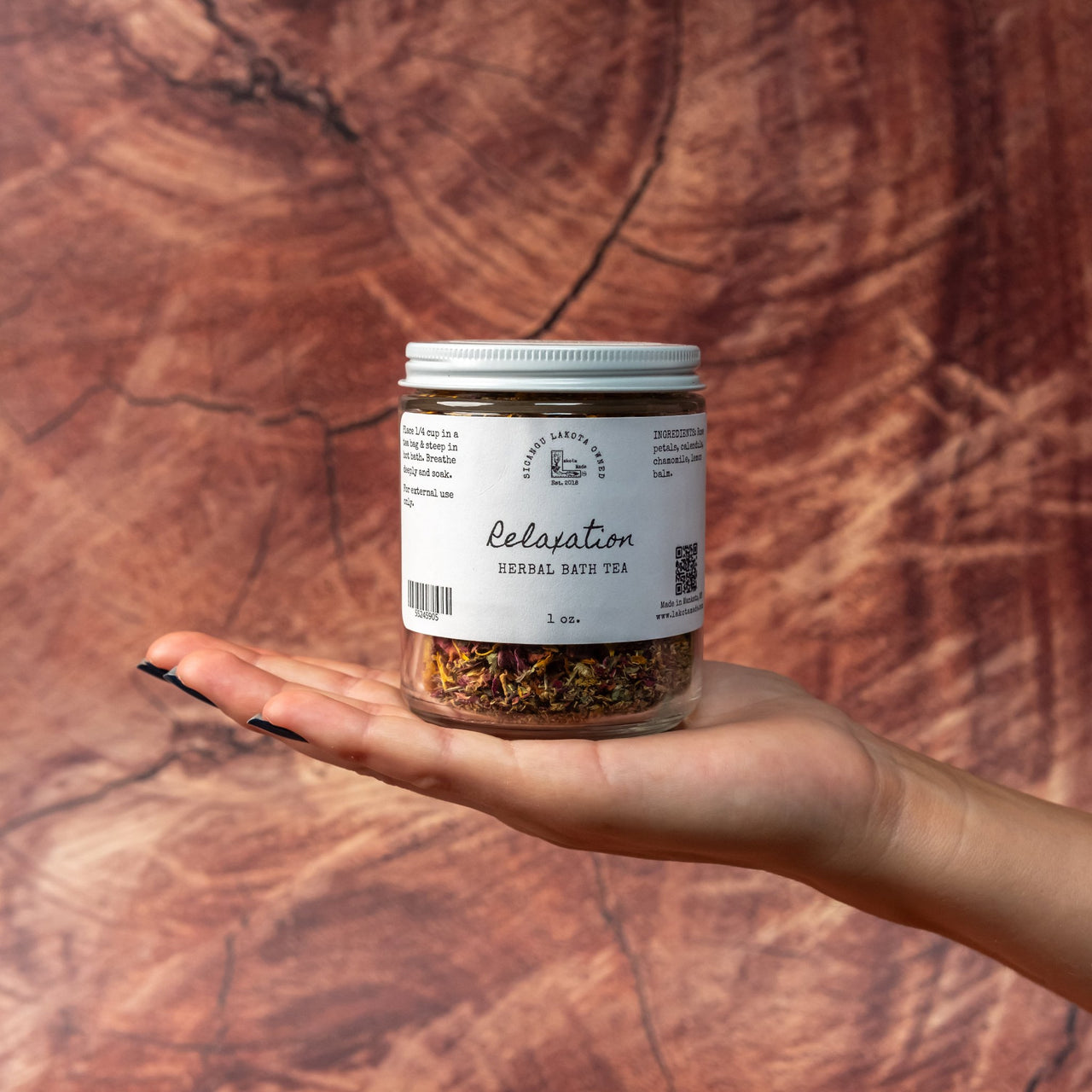 Relaxation Bath Tea Jar – Lakota Made